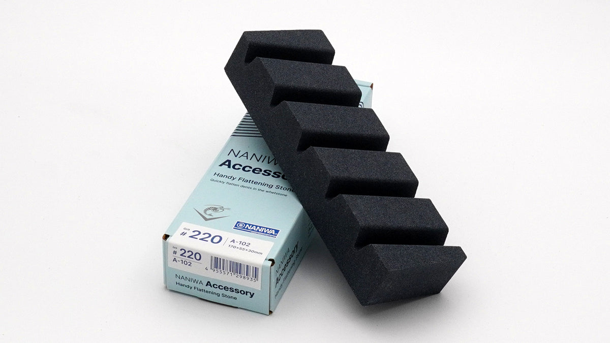 Naniwa Flattening Stone, 6.7"x2.15" 220 Grit A-102 – Edgeworks Knife & Supply Co