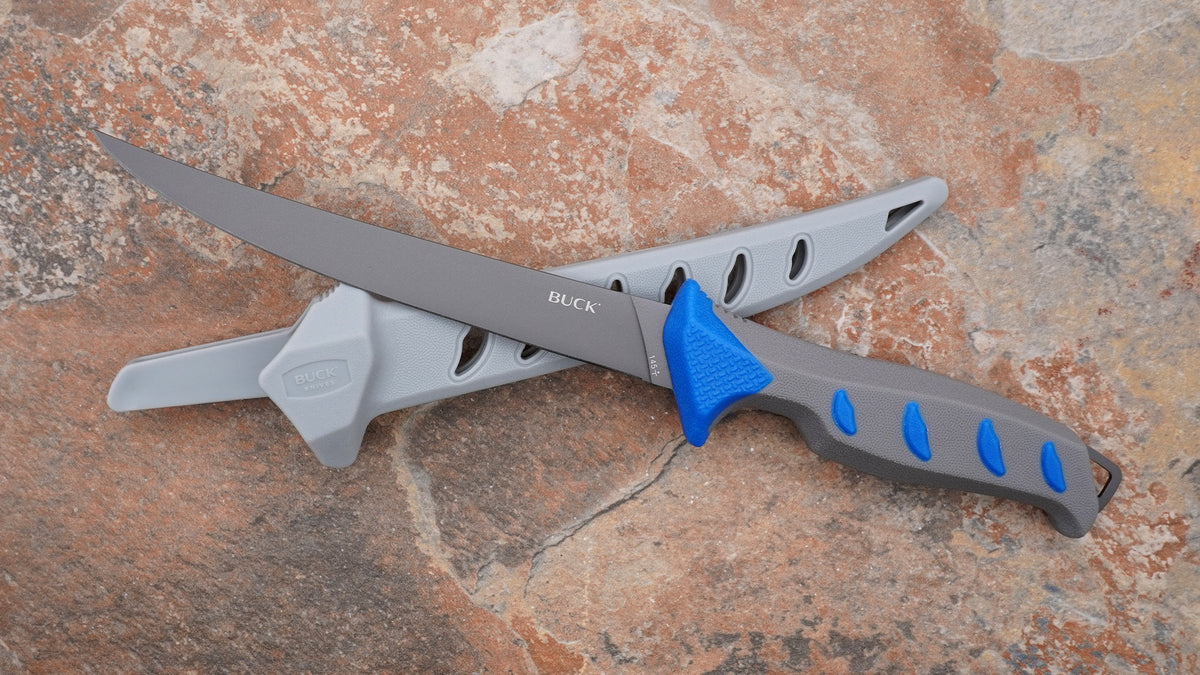 Hookset Saltwater 6" Fillet Knife, Blue Handle 0145BLS – Edgeworks ...