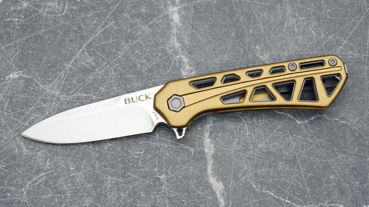 Mini Trace Flipper, Bronze Handle 0814BRS – Edgeworks Knife & Supply Co