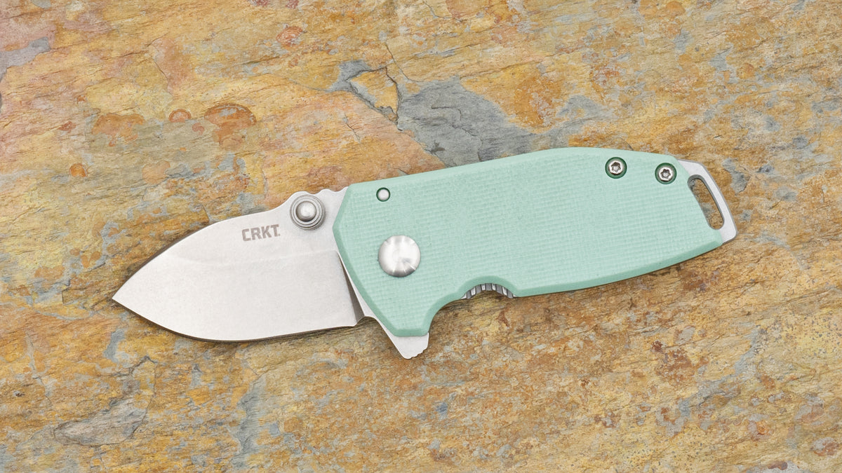 Squid Compact Assisted Flipper, Tiffany Blue G-10 Handle 2485B ...