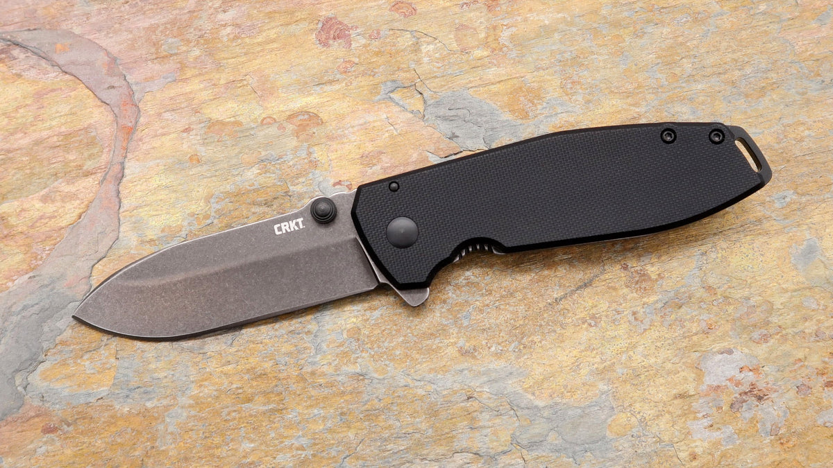 Squid XM Assisted Flipper, Black G-10 Handle 2495K – Edgeworks Knife ...