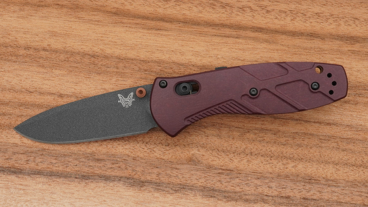 Mini Barrage, Redstone Richlite Handle and Black Blade 585BK-04 ...