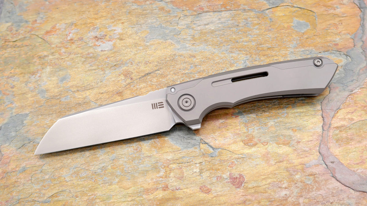 WE Snecx Mini Buster Flipper, Satin 2003A – Edgeworks Knife & Supply Co