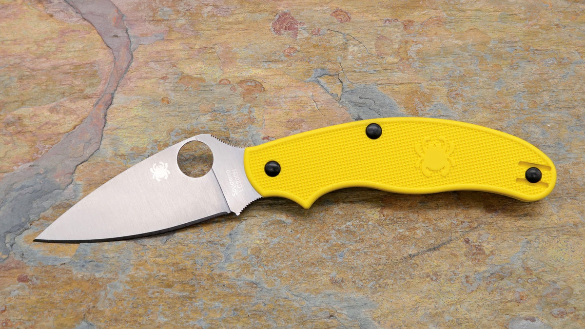 UK Pen Knife Salt, Yellow Handle C94PYL – Edgeworks Knife & Supply Co