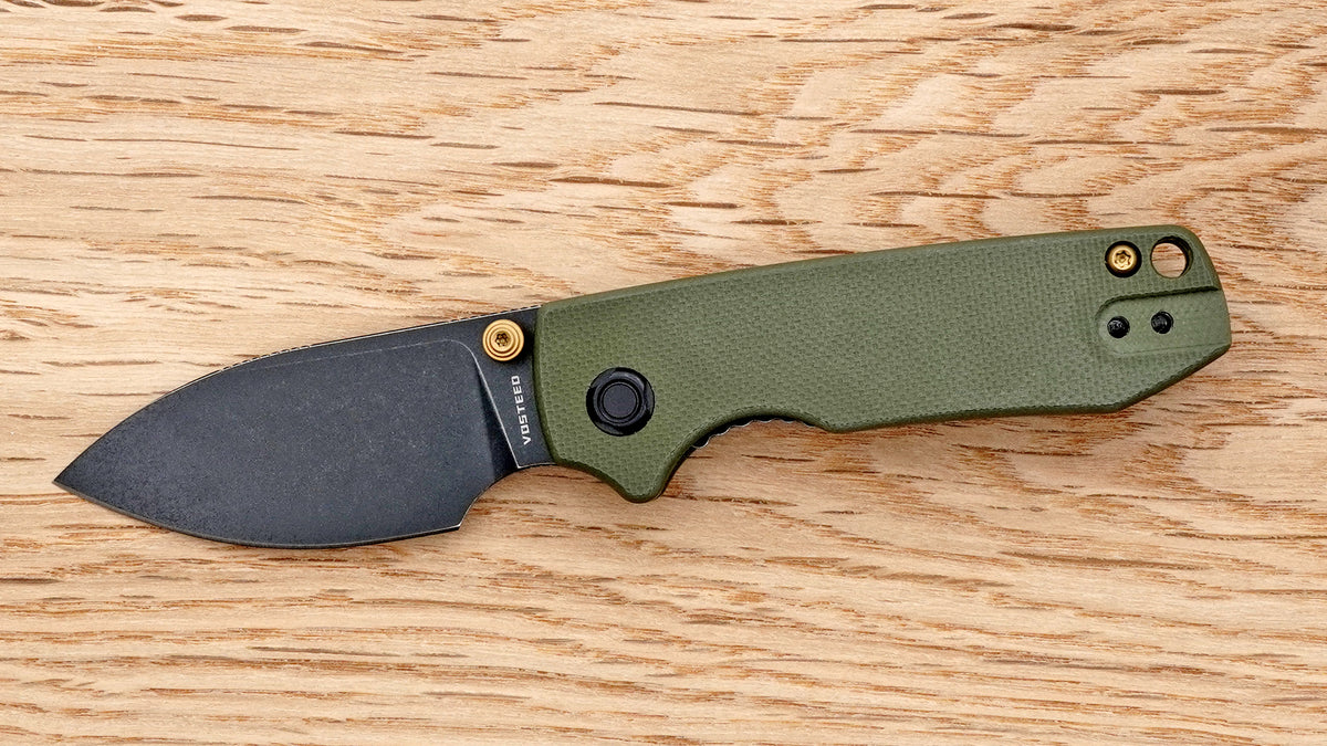 Vosteed Raccoon Cub Front Flipper, Green G-10 Handle A3602 – Edgeworks ...