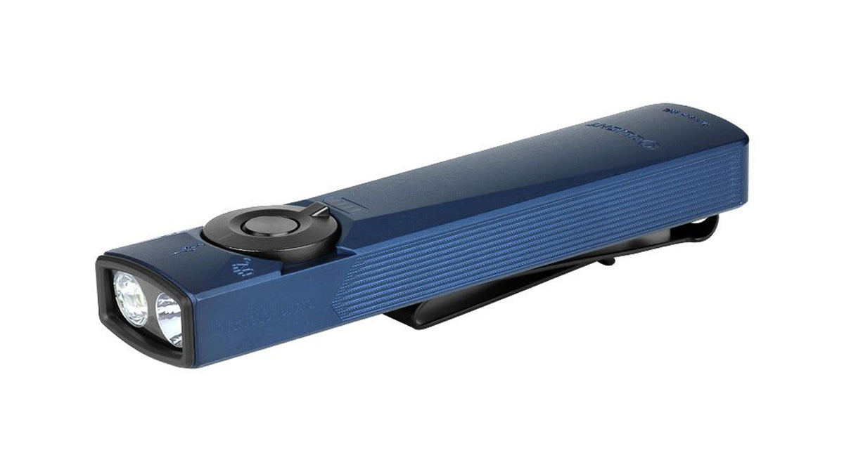 Olight Arkfeld Ultra Light with Laser and UV, Navy O-aluminum ...