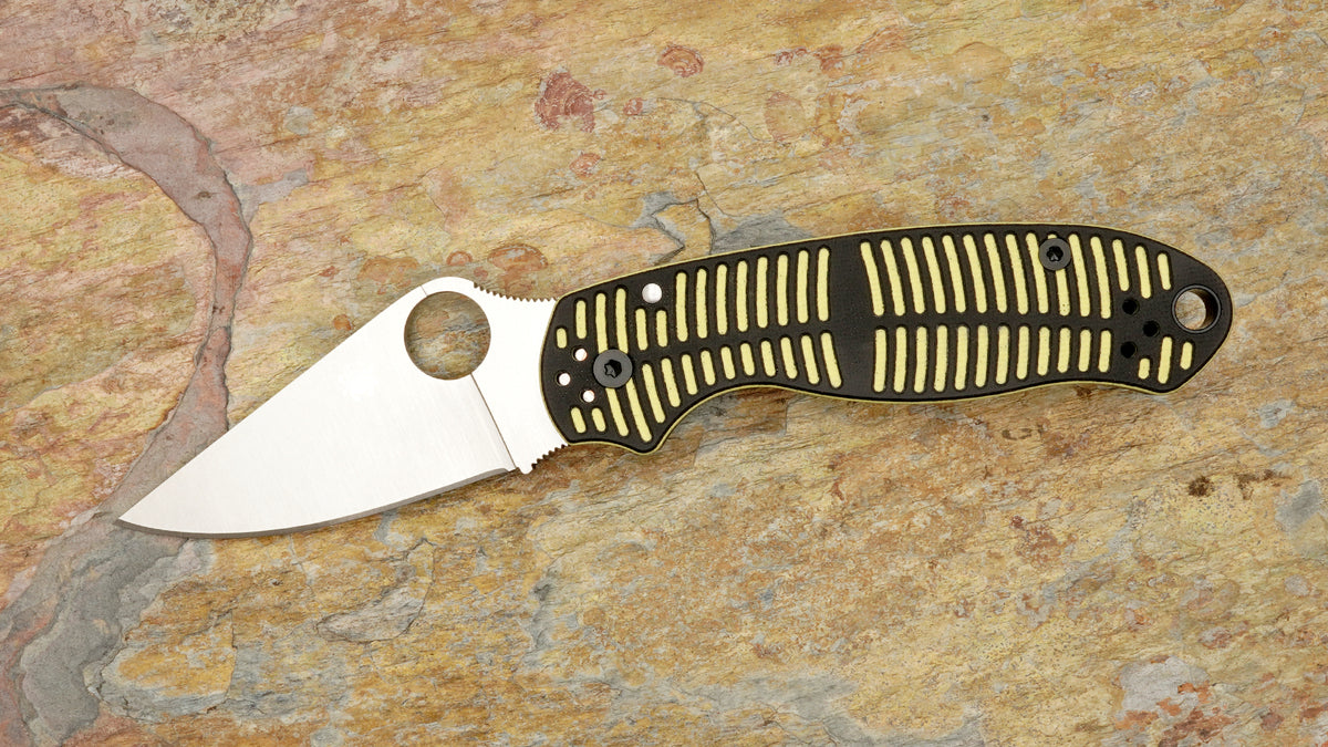 Para 3 Salt, MagnaCut Blade and Grooved Black/Yellow G-10 Handle C223G ...
