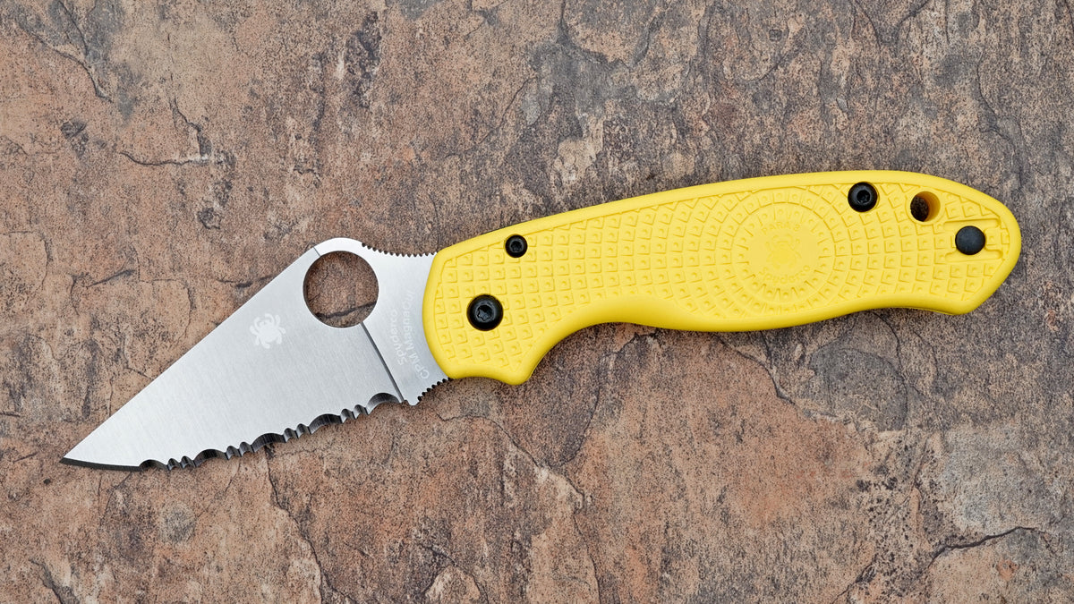 Para 3 Lightweight Salt, Serrated MagnaCut and Yellow FRN C223SYL ...