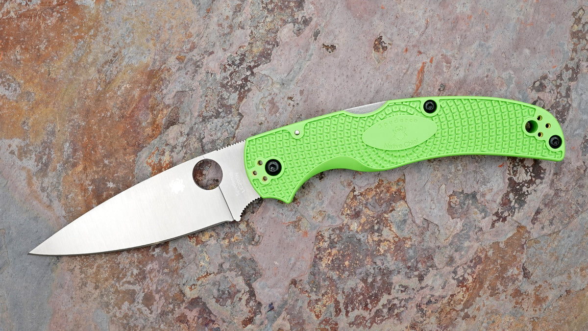 Native Chief Salt Lightweight, LC200N and Green FRN Handle C244PGR ...
