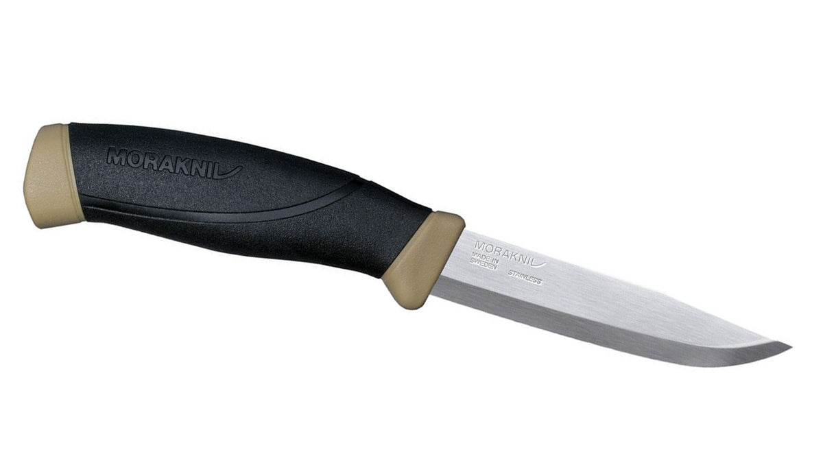Mora Companion, Tan Handle Stainless Blade FT02187 – Edgeworks Knife ...