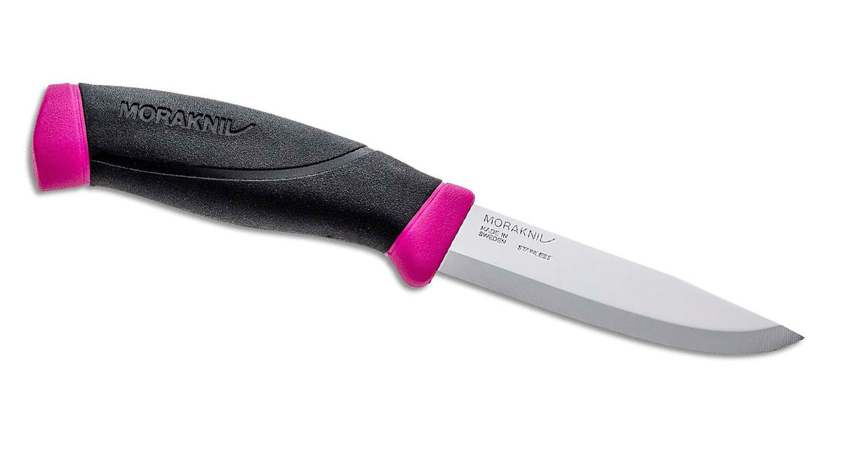 Mora Companion Stainless, Magenta Handle FT13389 – Edgeworks Knife ...