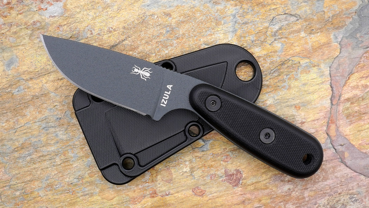 ESEE Izula Tactical Grey with G-10 Handles – Edgeworks Knife & Supply Co