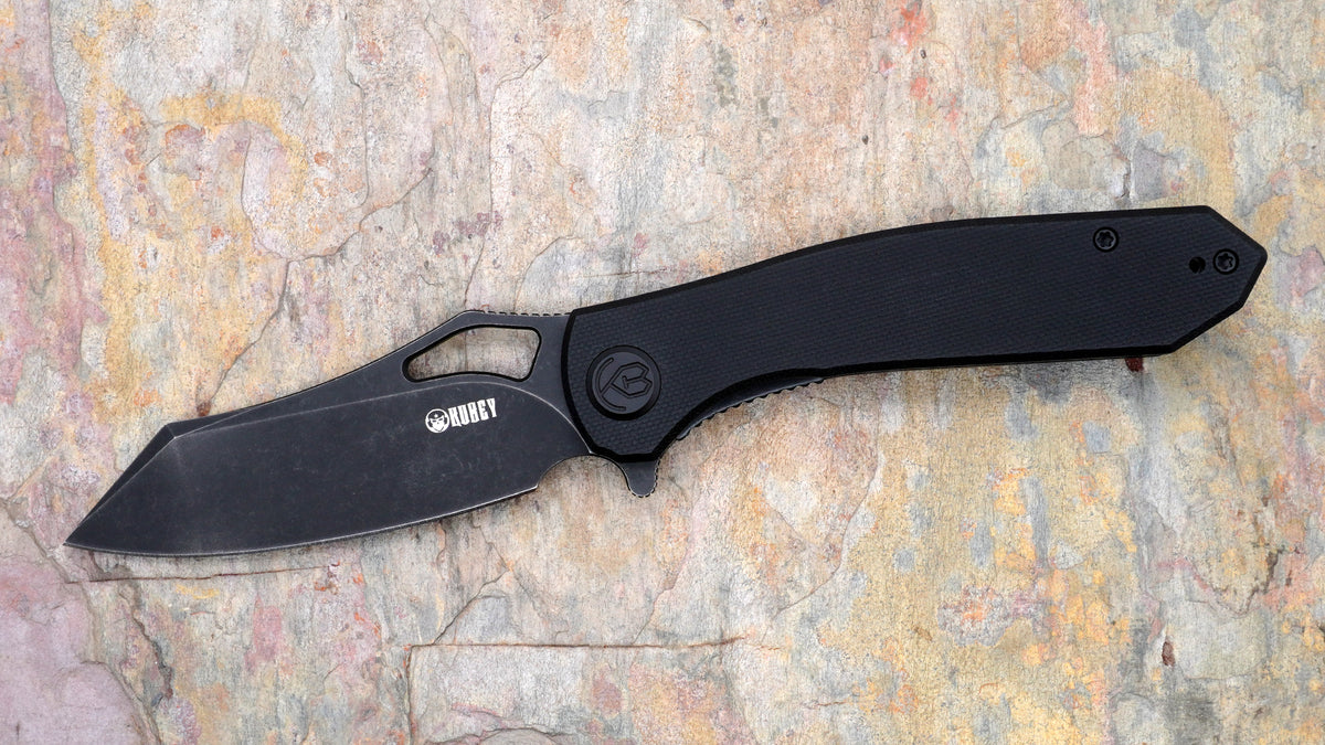 Drake Nest Flipper, Black Blade and Black G-10 Handle KUB310F ...