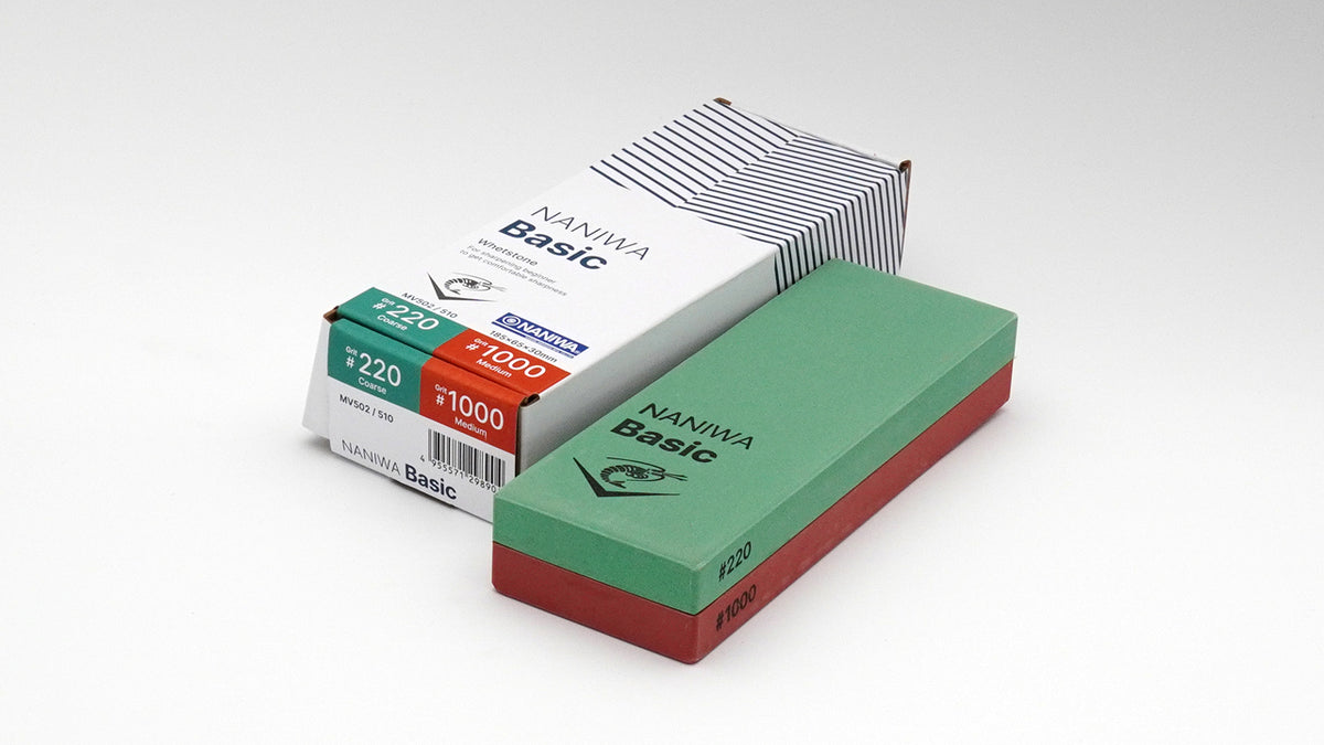 Naniwa Basic Multi Water Stone, 220/1000 Grit MV502/510 – Edgeworks ...