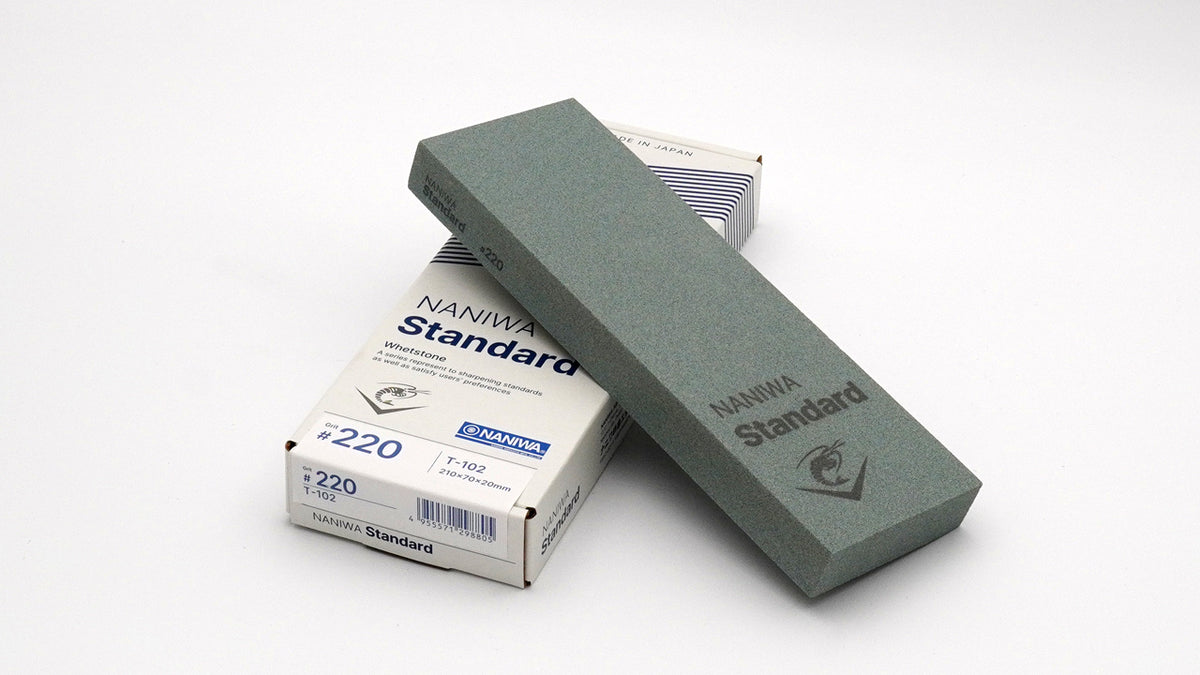 Naniwa Standard Water Stone, 220 Grit T-102 – Edgeworks Knife & Supply Co