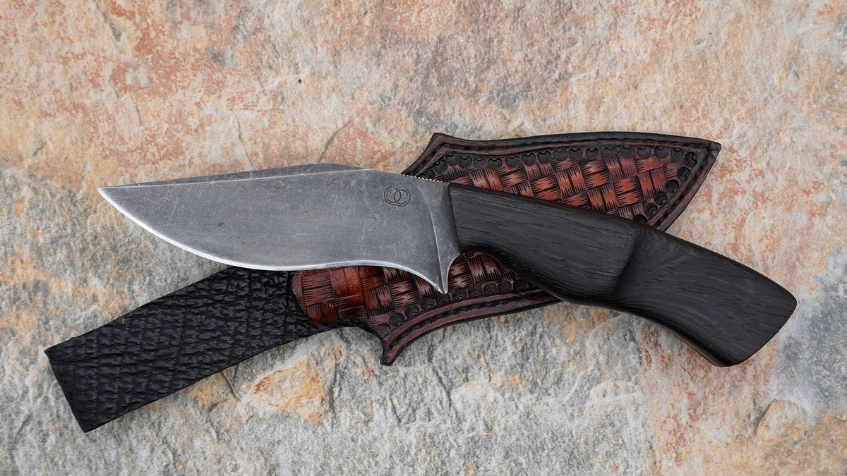 WJC Knife & Tool Recurve, Wenge Wood Handle – Edgeworks Knife & Supply Co