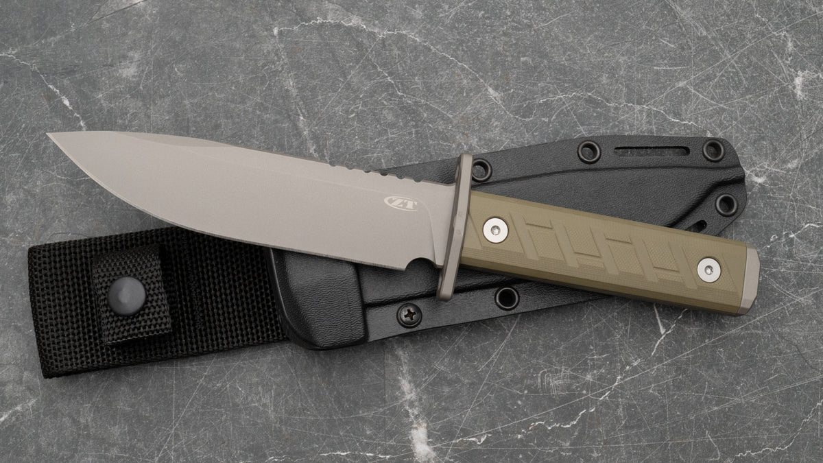 ZT Fixed Blade, OD G-10 Handle and CPM-3V Blade 0006 – Edgeworks Knife ...