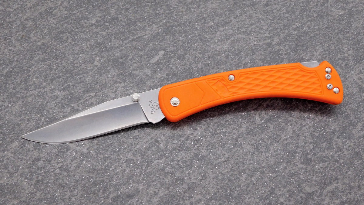 Slim Folding Hunter, Orange Handle 0110ORS2 – Edgeworks Knife & Supply Co
