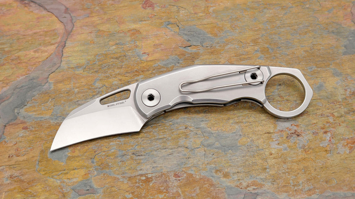 Real Steel Shade Framelock, Stainless Handle 7911 – Edgeworks Knife ...