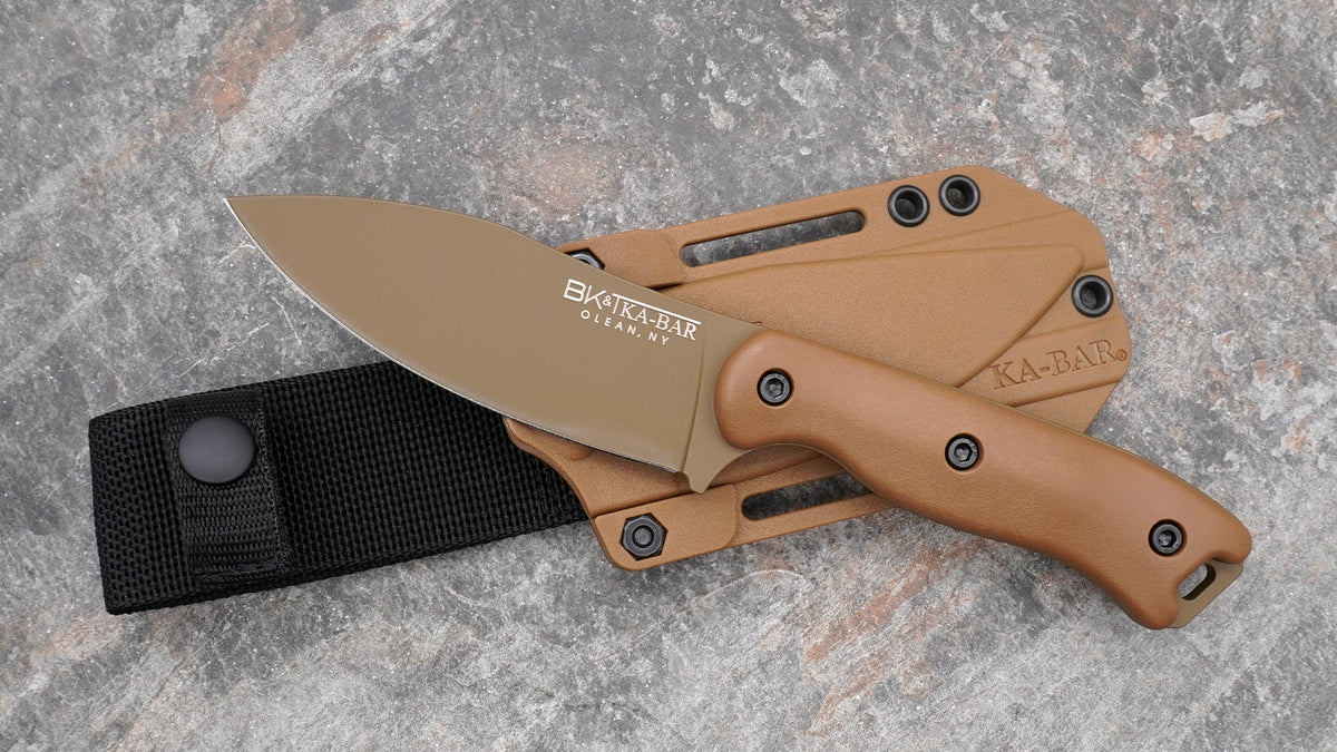 Becker Nessmuck Knife, Tan BK19 – Edgeworks Knife & Supply Co