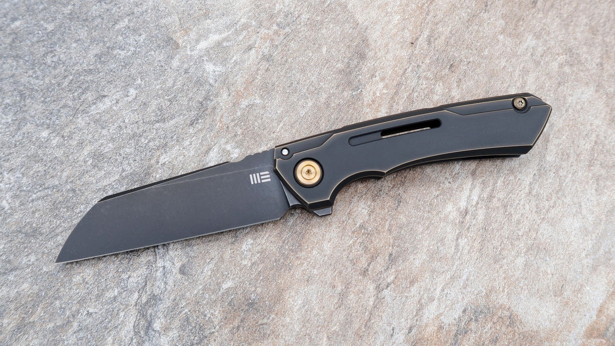 WE Snecx Mini Buster Flipper, Black 2003B – Edgeworks Knife & Supply Co