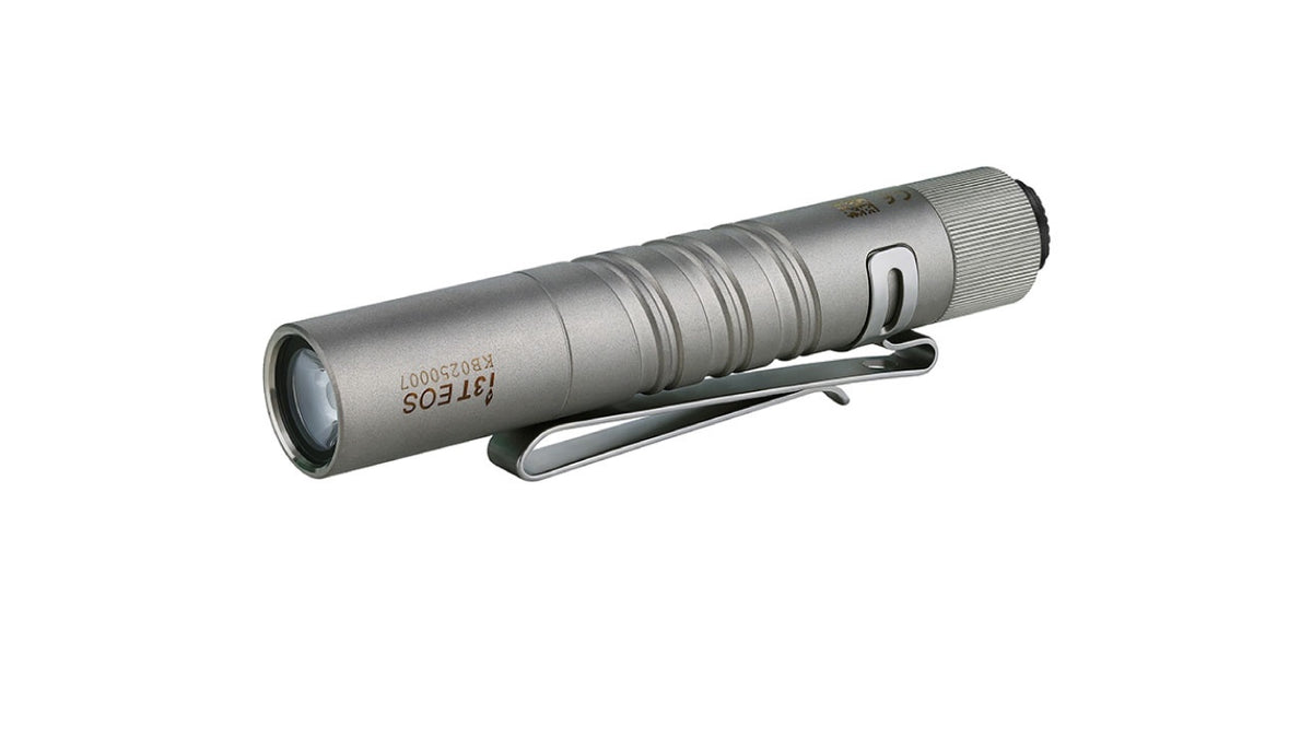 Olight i3T EOS Titanium AAA Flashlight – Edgeworks Knife & Supply Co