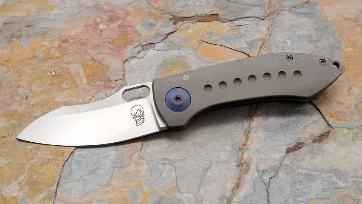 Steve Karroll Odd Ball One Off, CPM-154 Blade and Titanium Handle with ...