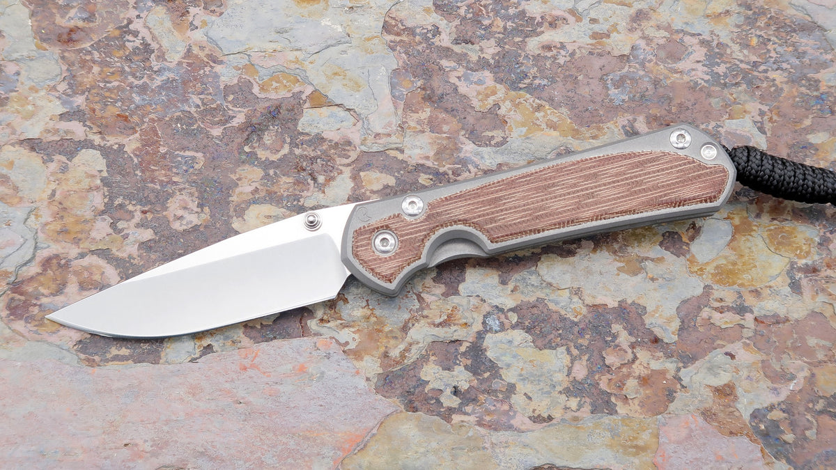 Small Sebenza 31 MagnaCut, Natural Micarta Inlay – Edgeworks Knife ...